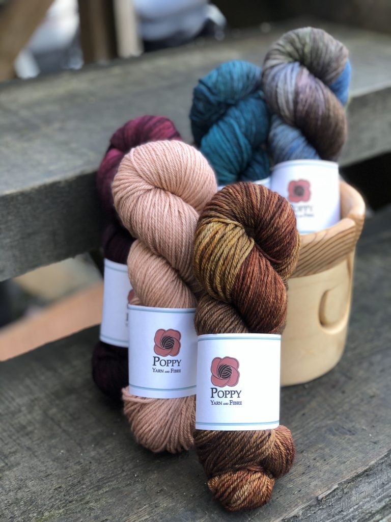 NEW YARN: Poppy Yarn - Baaad Anna's Yarn Store