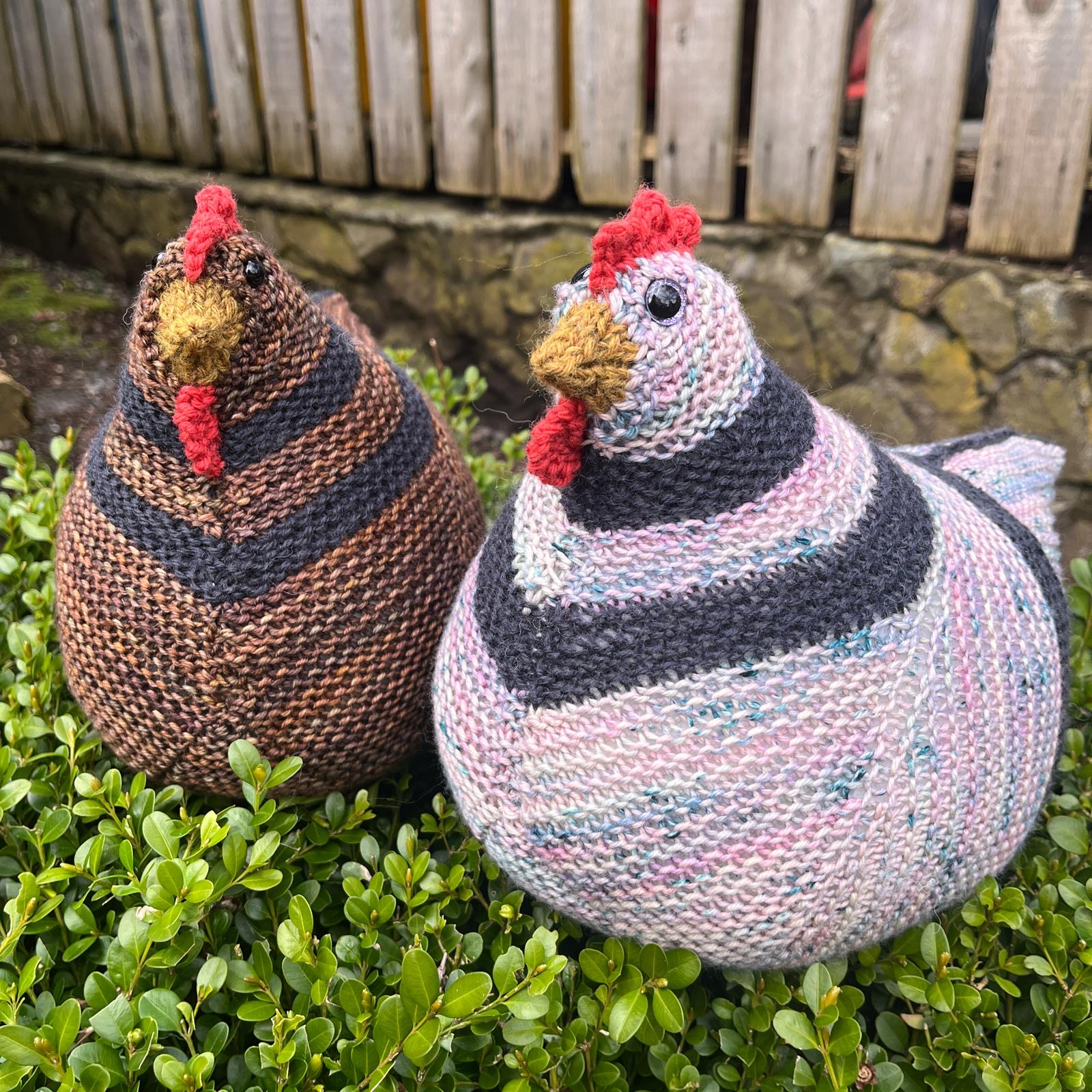 Cluck Yes, Emotional Support Chickens! - Baaad Anna's Yarn Store