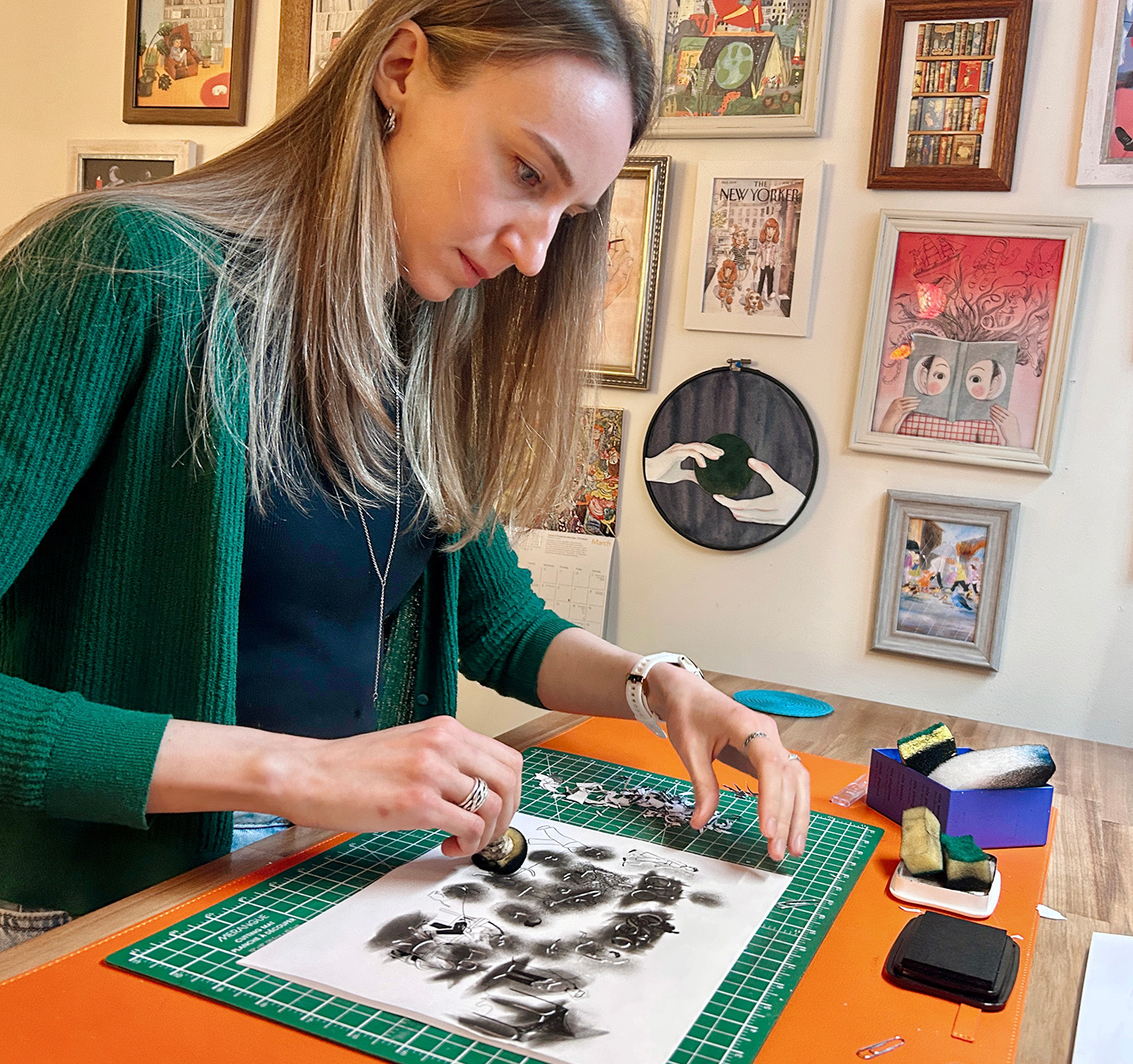 A little Q&A with artist Julia Vasileva - Baaad Anna's Yarn Store